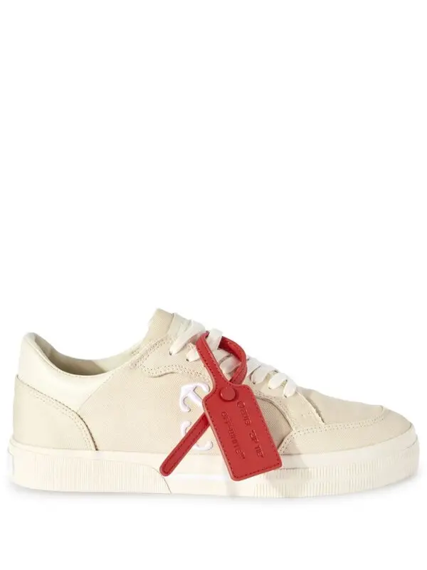 Off-White Vulcanized Canvas Sneakers