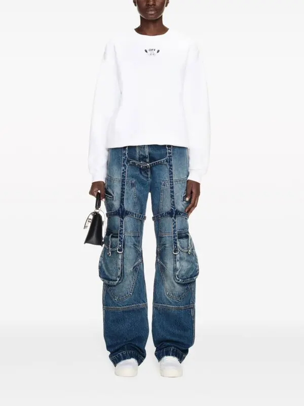 Off-White Bandana Embroidered Sweatshirt