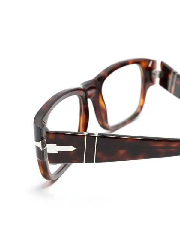 Persol Rectangle Frame Eyeglasses