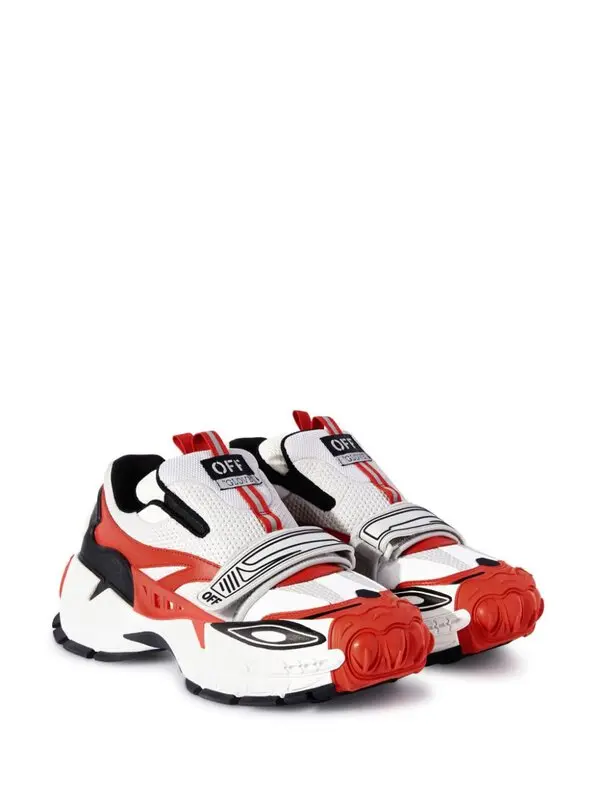 Off-White Glove Panelled Sneakers - Red