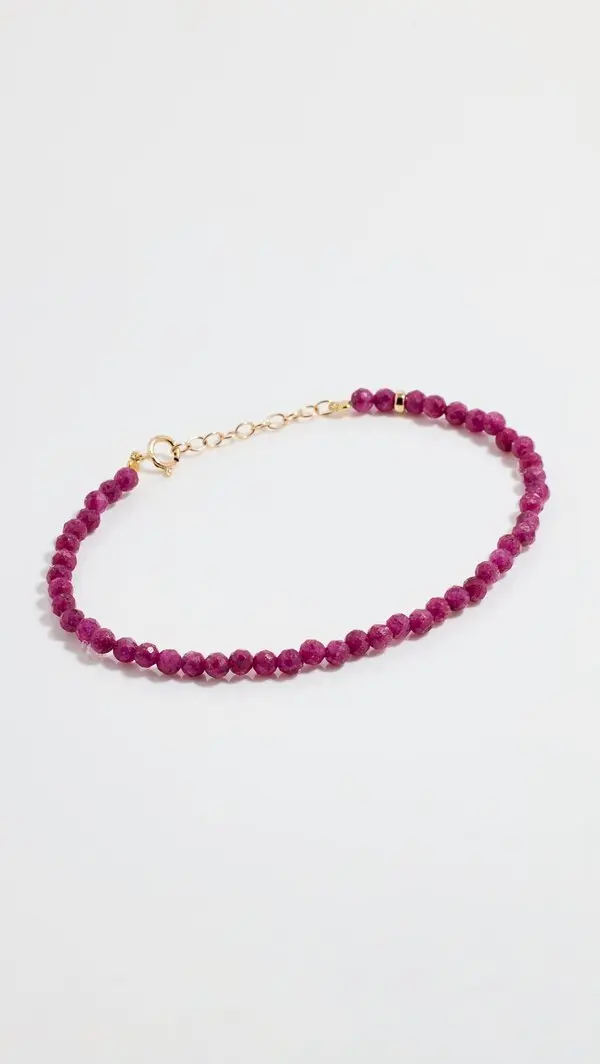 Jia Jia July Birthstone Bracelet