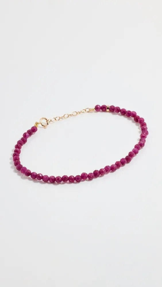 Jia Jia July Birthstone Bracelet
