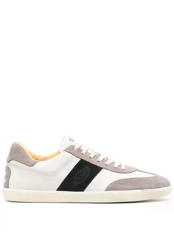 TOD'S Tabs Colour-block Sneakers - Neutrals