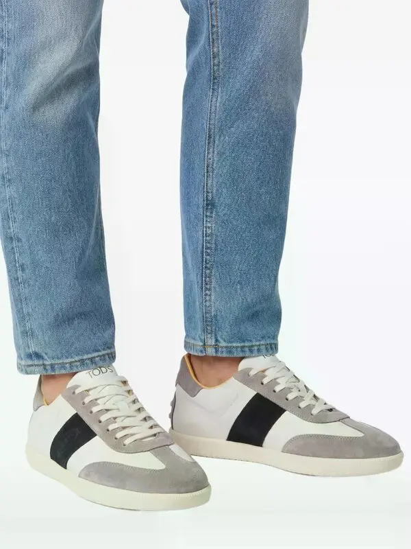 TOD'S Tabs Colour-block Sneakers - Neutrals