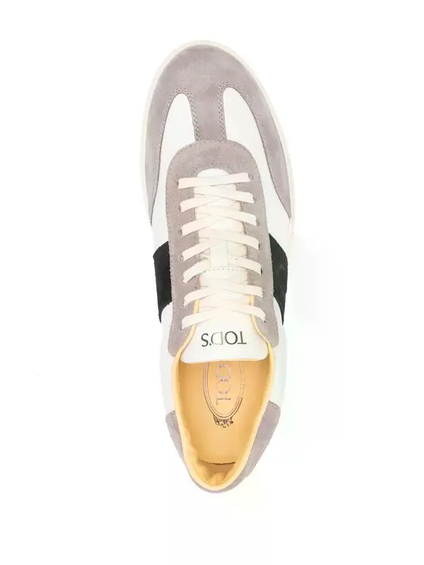 TOD'S Tabs Colour-block Sneakers - Neutrals
