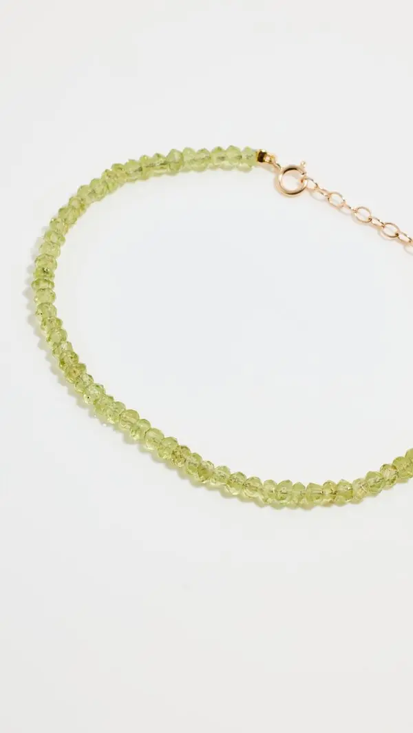 Jia Jia 14k August Birthstone Bracelet - August - Peridot