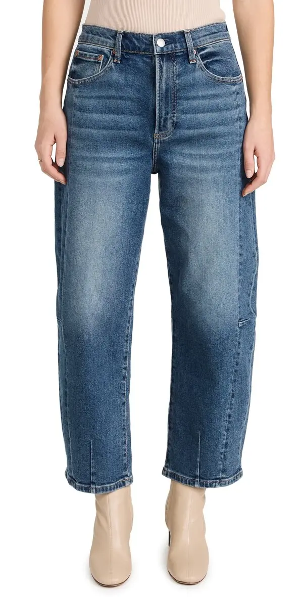 PISTOLA Eli Cropped Barrel Leg Jeans