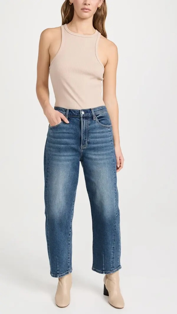 PISTOLA Eli Cropped Barrel Leg Jeans