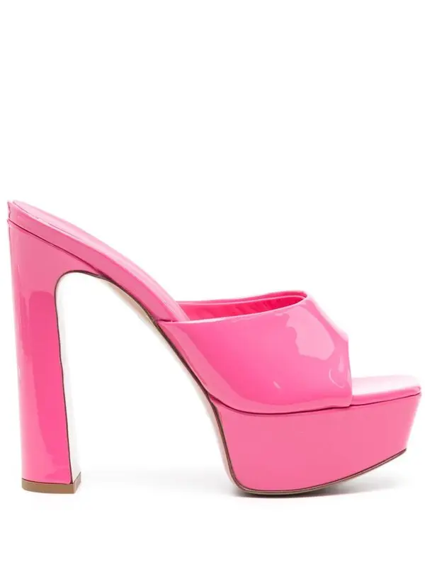 LE SILLA Resort 140mm Patent-leather Sandals