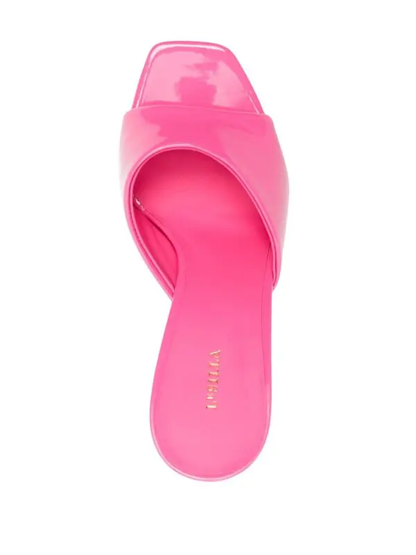 LE SILLA Resort 140mm Patent-leather Sandals