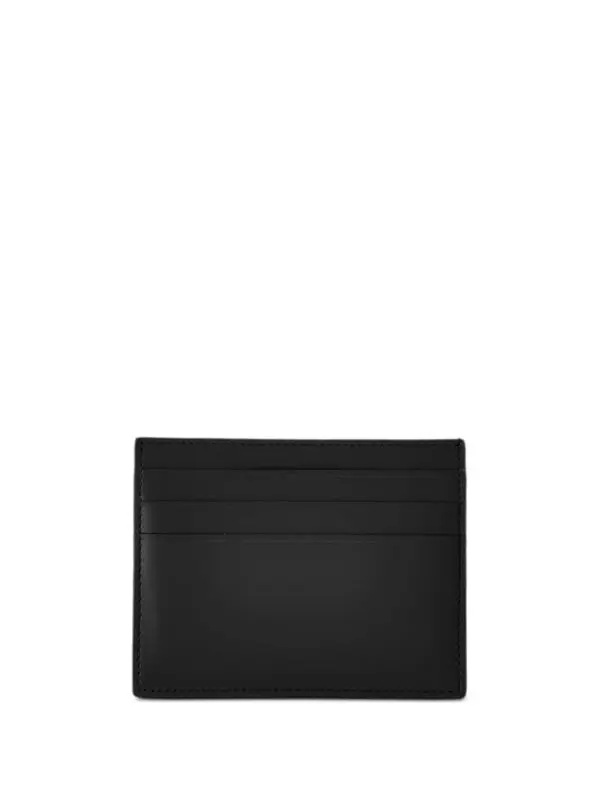 FERRAGAMO Classic Leather Card Holder - Black