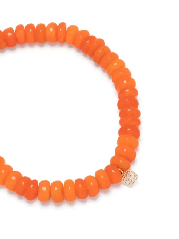 SYDNEY EVAN 14kt Yellow Opal Evil Eye Bracelet