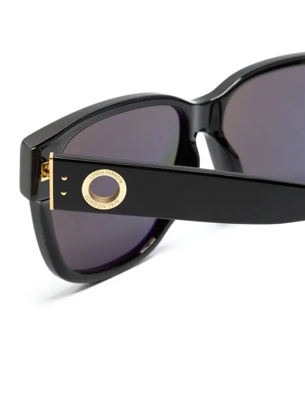 Linda Farrow Deni D-frame Sunglasses