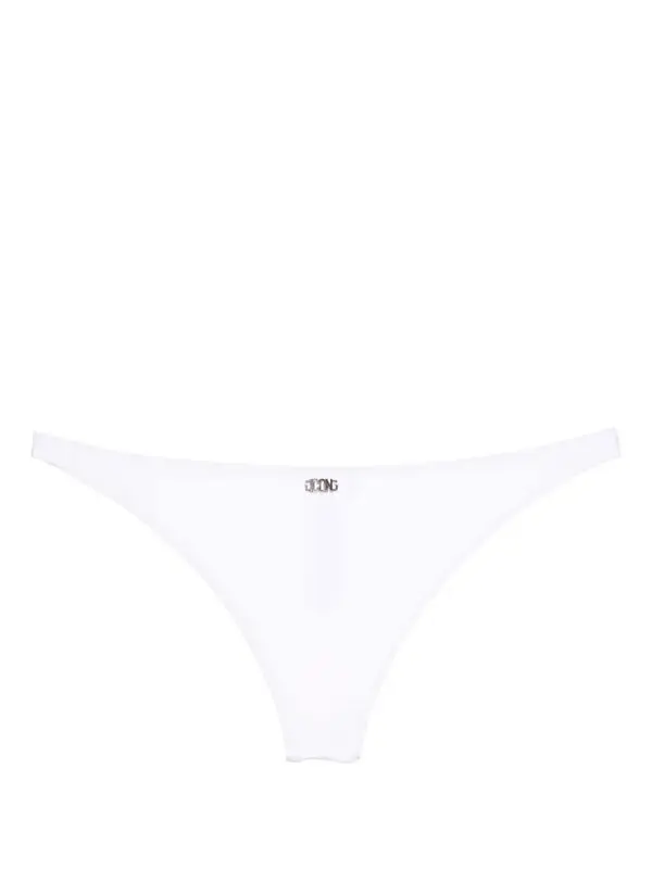 Dsquared2 Icon Clubbing Bikini Bottom - White