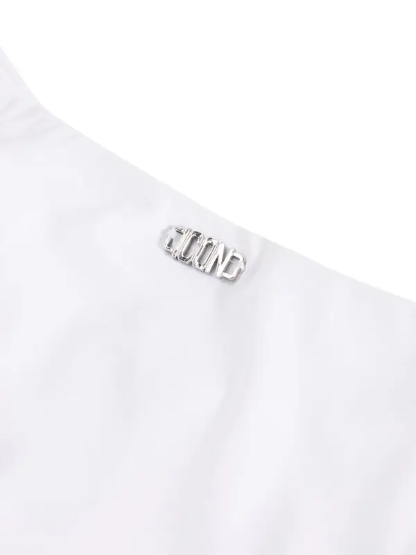 Dsquared2 Icon Clubbing Bikini Bottom - White