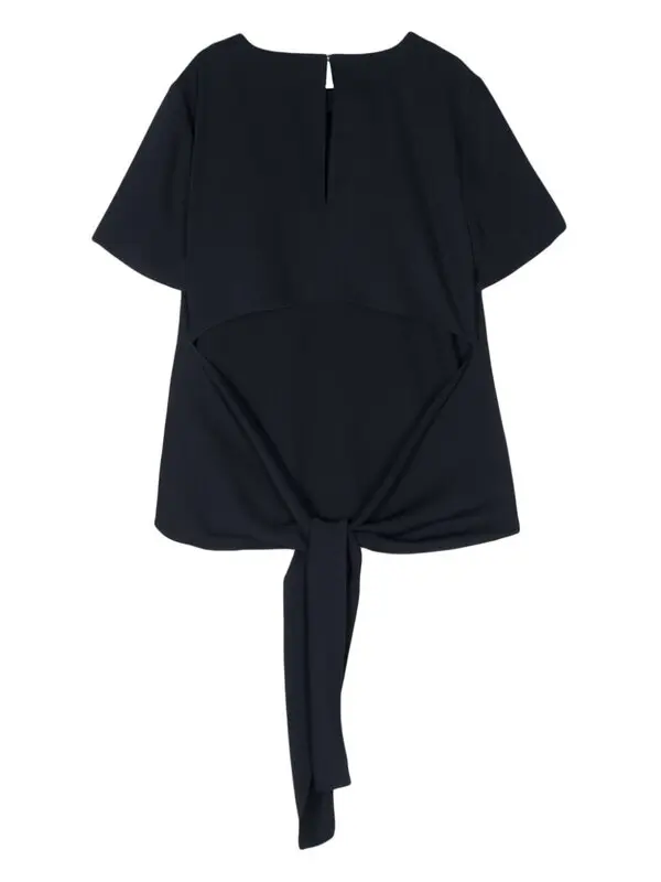 P.a.r.o.s.h Rear Tie-fastening Blouse