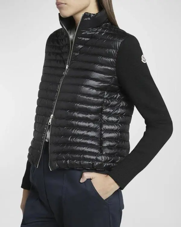 Moncler Hybrid Puffer Cardigan