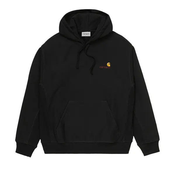 Carhartt Work In Progress Hooded American Script Sweatshirt