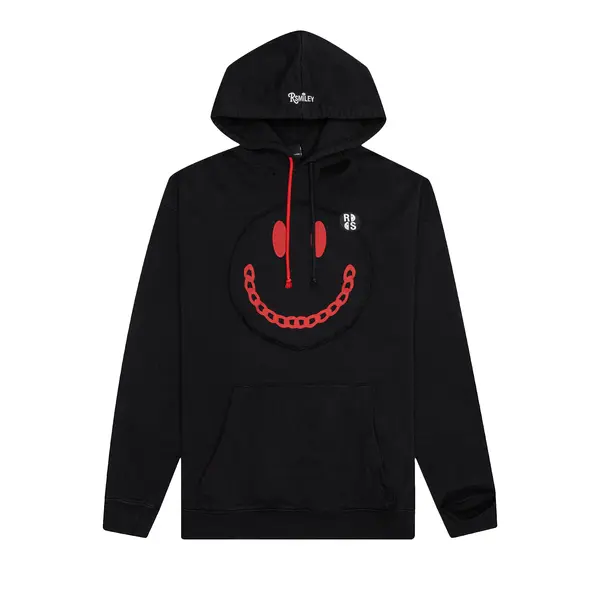 Raf Simons Destroy Washed Print Hoodie