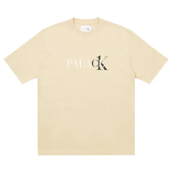 PALACE X Calvin Klein T-shirt 'wheat - Cream