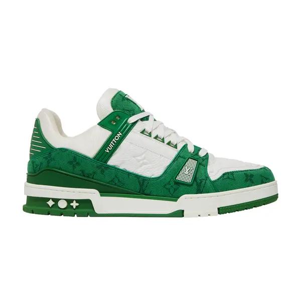 LOUIS VUITTON Trainer Monogram Denim - Green