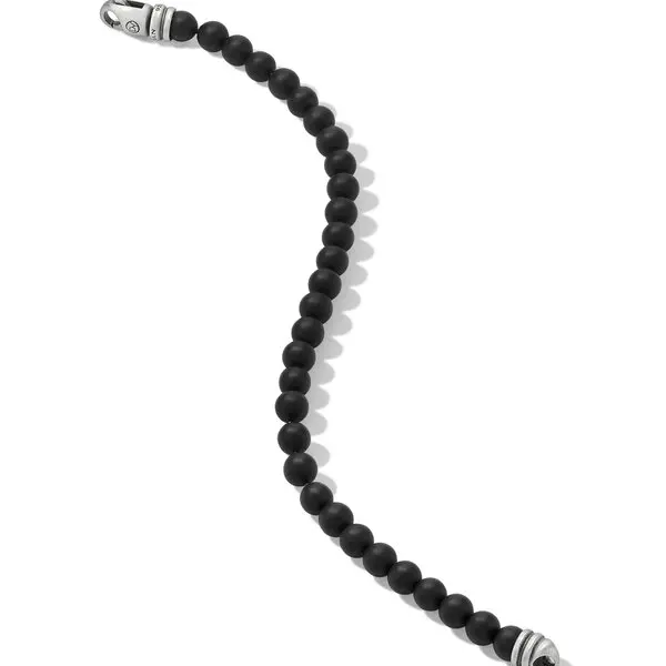 David Yurman Spiritual Beads Bracelet - Black/silver
