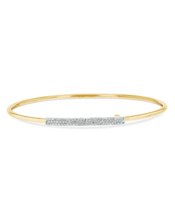 Phillips House 14k Yellow Diamond Bangle Bracelet - Gold