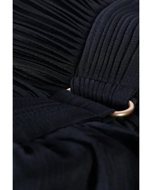 Ba&sh Wasta Tiered Maxi Dress - Black