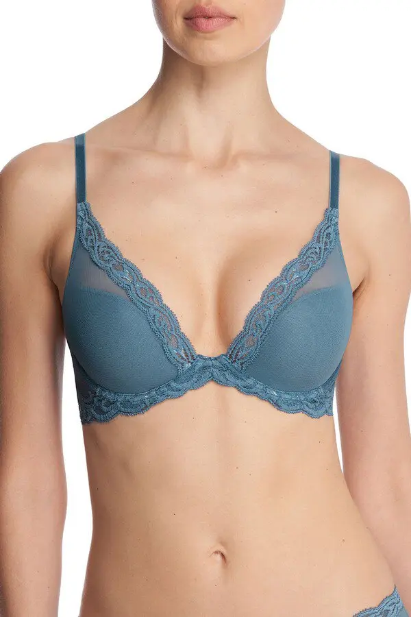 Natori Feathers Contour Plunge Bra