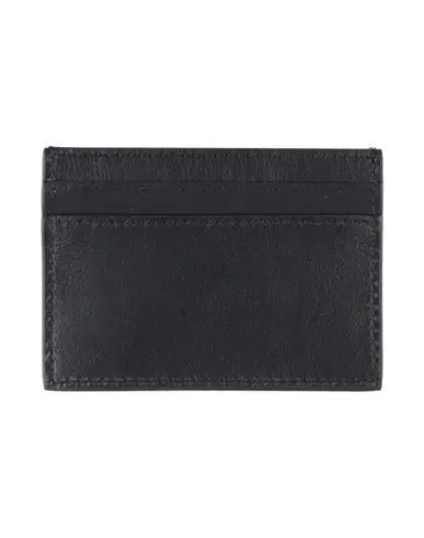 Moschino Cardholder Leather, Textile Fibers