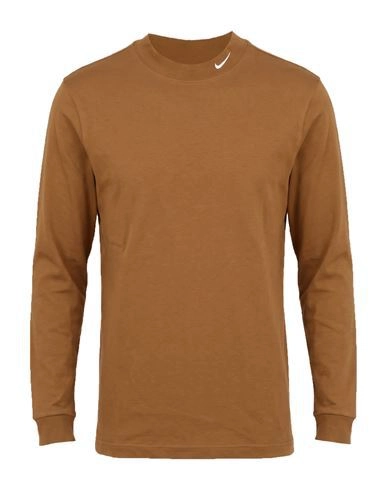 Nike T-shirt Size Cotton - Camel