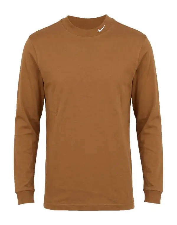 Nike T-shirt Size Cotton - Camel