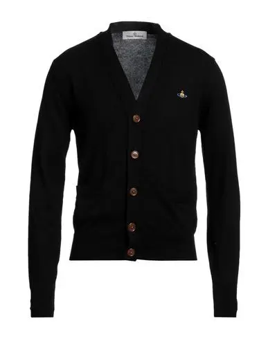 VIVIENNE WESTWOOD Cotton Cardigan With Logo Detail