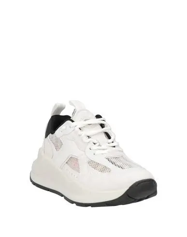 Burberry Soft Leather & Textile Sneakers