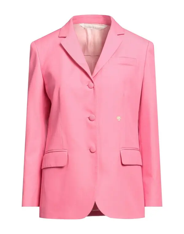 Palm Angels Single-breasted Blazer - Pink