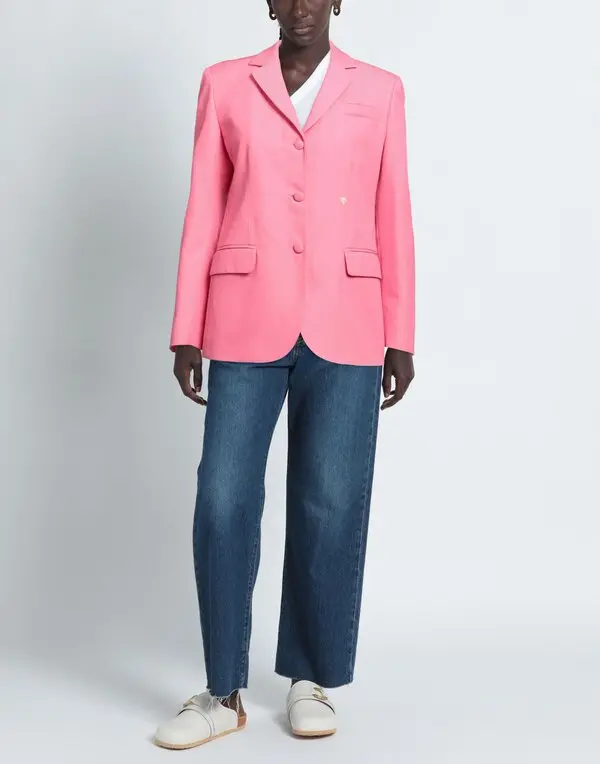 Palm Angels Single-breasted Blazer - Pink