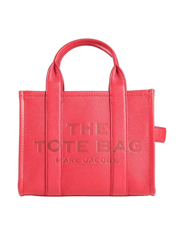 Marc Jacobs Pebbled Leather Tote - Red