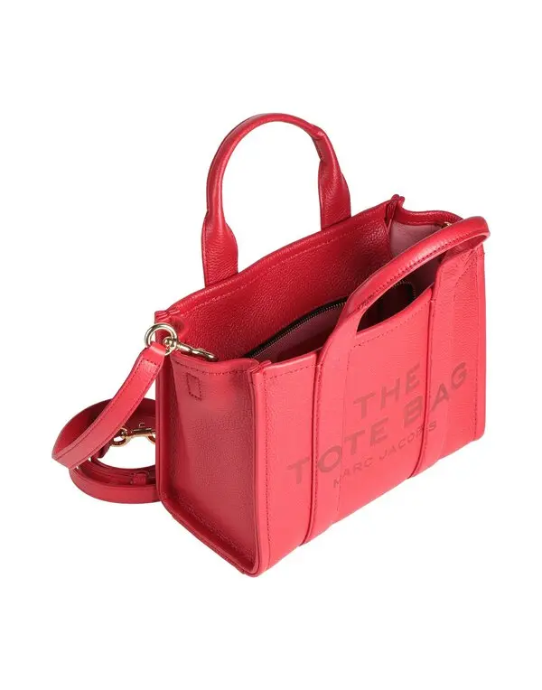 Marc Jacobs Pebbled Leather Tote - Red