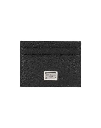 Dolce & Gabbana Cardholder Lead Calfskin - Black