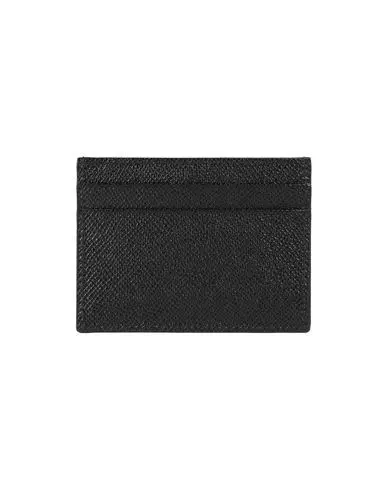 Dolce & Gabbana Cardholder Lead Calfskin - Black