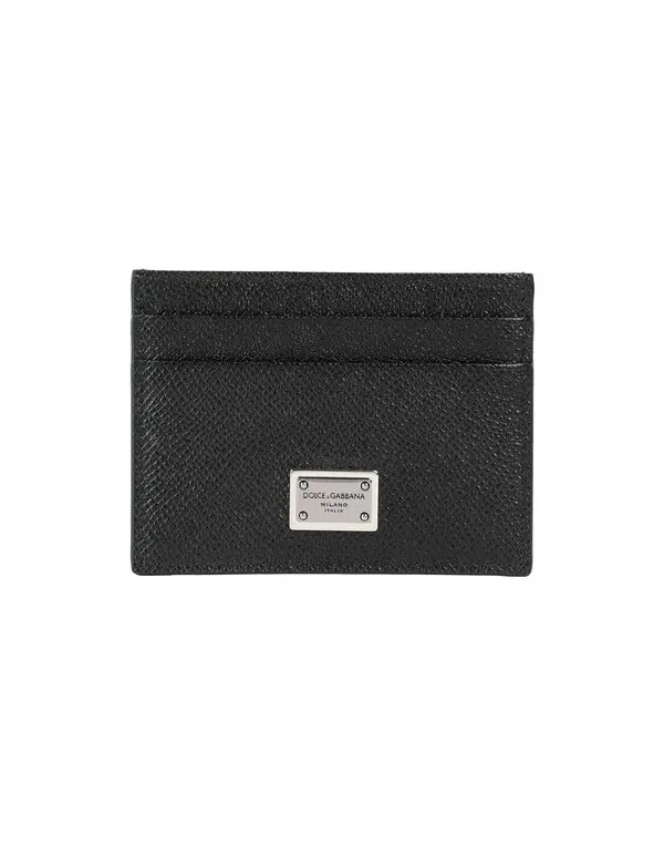 Dolce & Gabbana Cardholder Lead Calfskin - Black