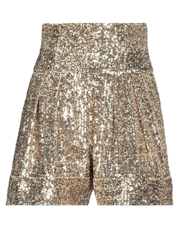 Balmain Shorts - Gold