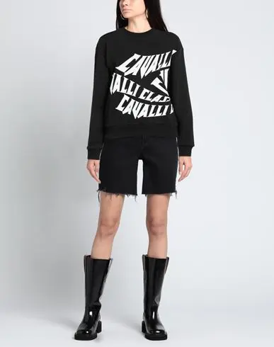 Roberto Cavalli Printed Sweatshirt - Black