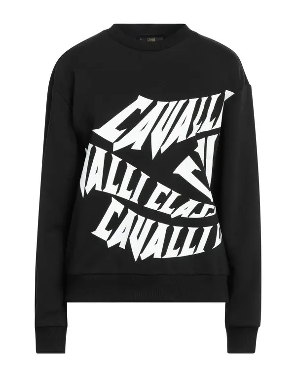 Roberto Cavalli Printed Sweatshirt - Black