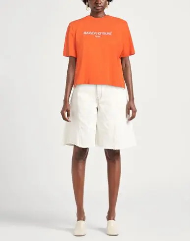 Maison Kitsuné Cotton Jersey T-shirt - Orange