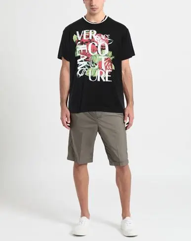 Versace T-shirt Size Polyester, Elastane