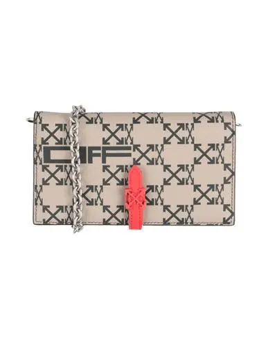 OFF-WHITE™ Off-white Wallet Soft Leather - Sand
