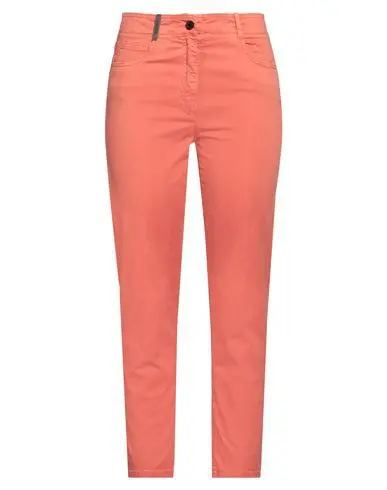 Peserico Cotton Elastane Pants - Red
