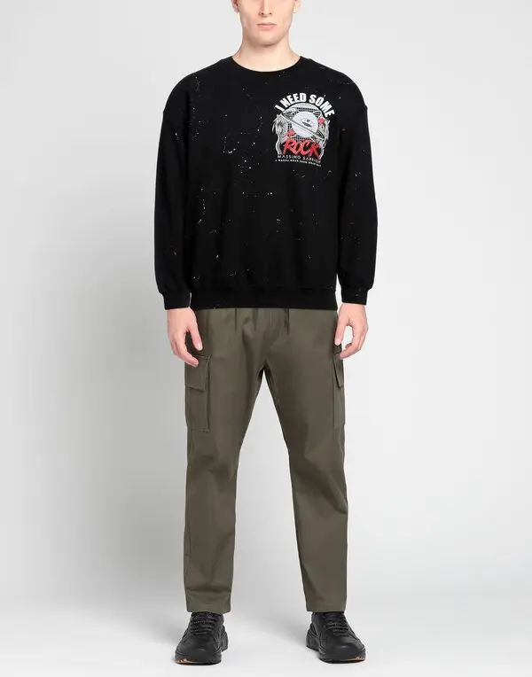 MASSIMO SABBADIN Printed Fleece Sweatshirt