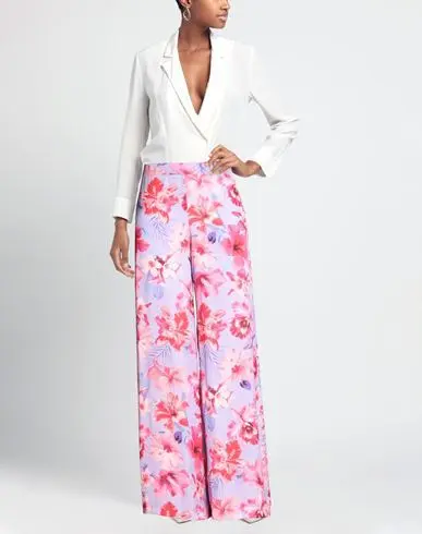 Pinko Floral Print Wide Leg Pants